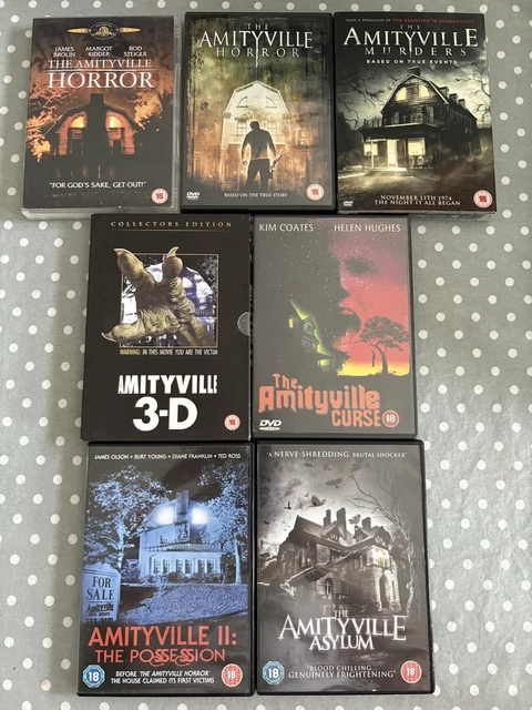 AMITYVILLE HORROR COLLECTION 8 DVD Bundle. Including Original/Remake £ ...