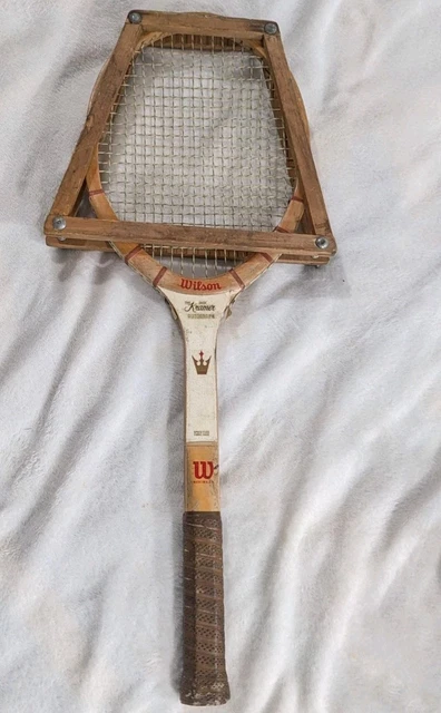 VINTAGE WILSON JACK Kramer Autograph Tennis Racket 4 5/8 Made In USA £ ...