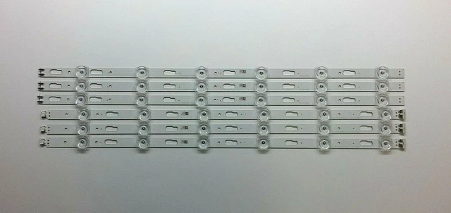 KIT BARRE LED BN96-50317A BN96-50318A SAMSUNG 50" UE50TU8070 ...