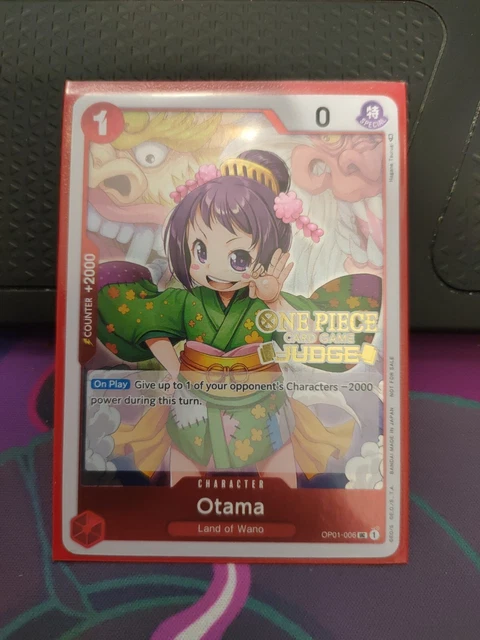 ONE PIECE CARD Game TCG English Otama Judge Pack Card OP01-006 £20.00 ...