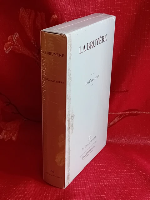 LES CARACTÈRES LA BRUYÈRE 2010 La Bibliothèque Le Figaro - Sous ...