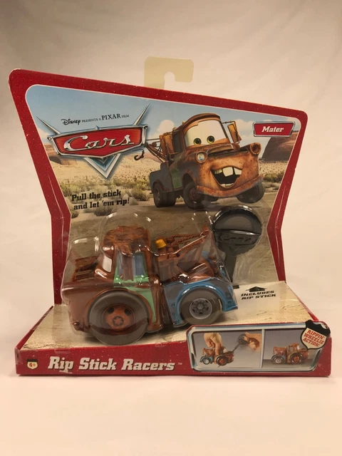 DISNEY PIXAR CARS Rip Stick Racers Mater Rippin' Wheelie Action ! Neuf ...