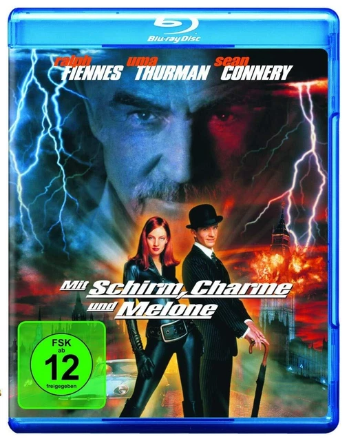 MIT SCHIRM, CHARME und Melone [Blu-ray] (Blu-ray) Fiennes Ralph Thurman ...