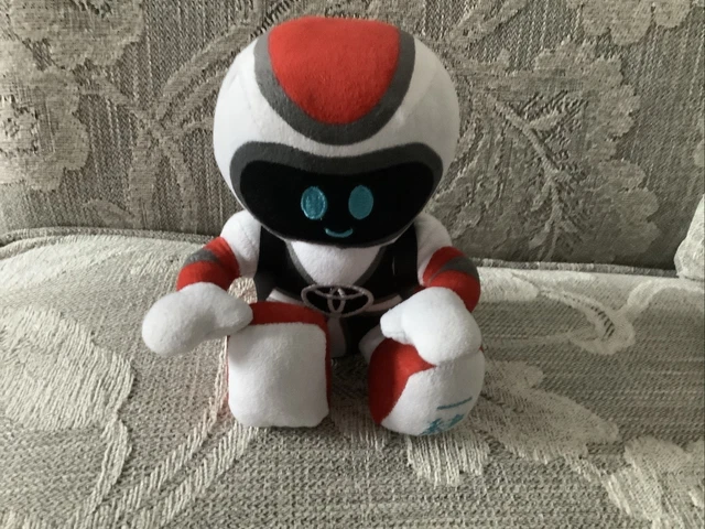 OFFICIAL TOYOTA ISSHO Robot Mascot Soft Toy with Team GB Rucksack ...