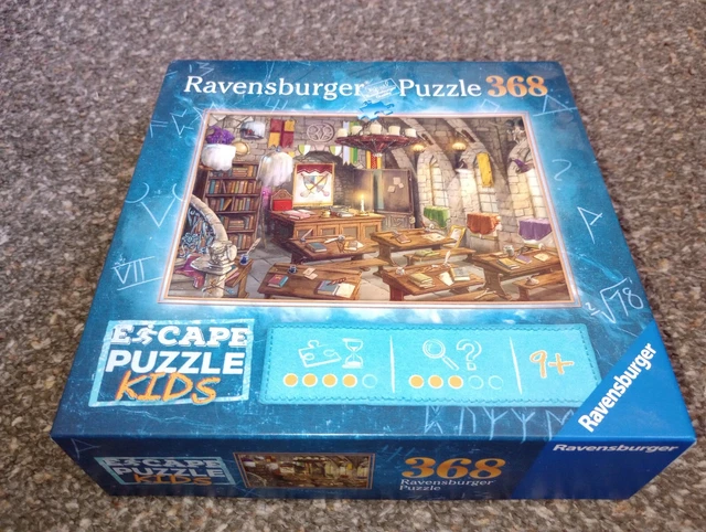 KIDS RAVENSBURGER 368 Piece Puzzle And Escape Game Age 9+ EUC Magic ...