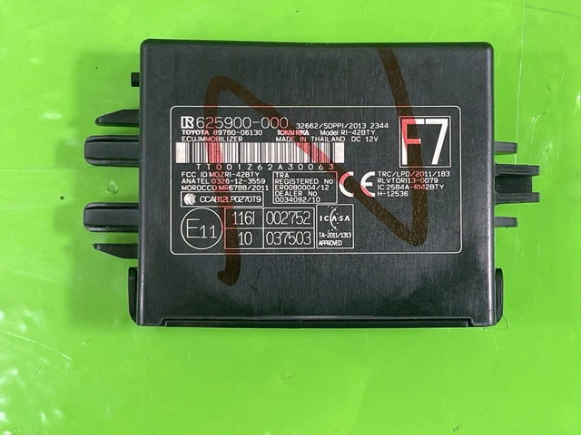 TOYOTA HILUX MK8 Immobilizer Control Module Unit Ecu 2016-2020 89780 ...