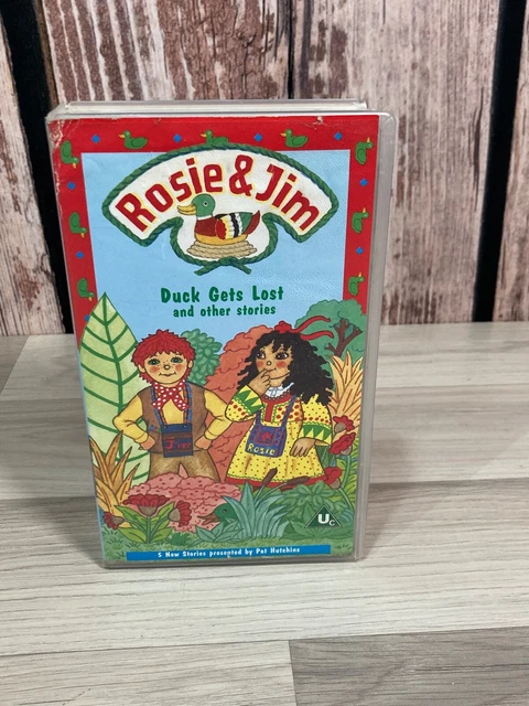 ROSIE & JIM Ducks Get Lost & Other Stories VHS Video Cassette Tape 5 ...