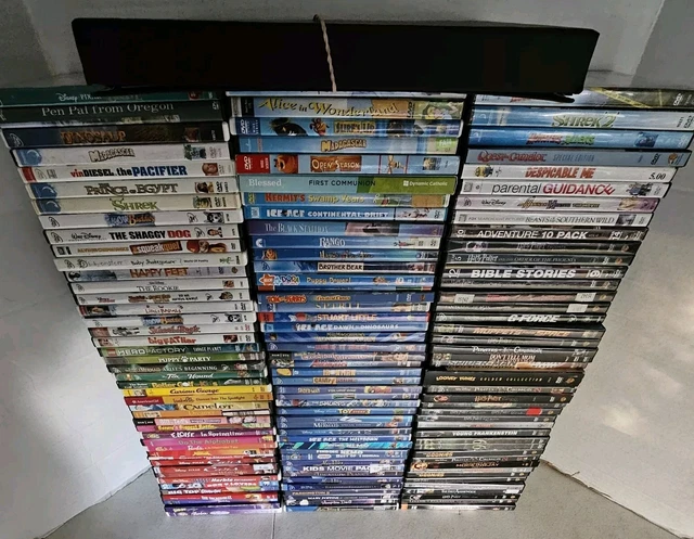 WHOLESALE LOT 100+ DVDs Kids & Family Childrens Baby Disney Baby Pixar Potter £11.94 - PicClick UK