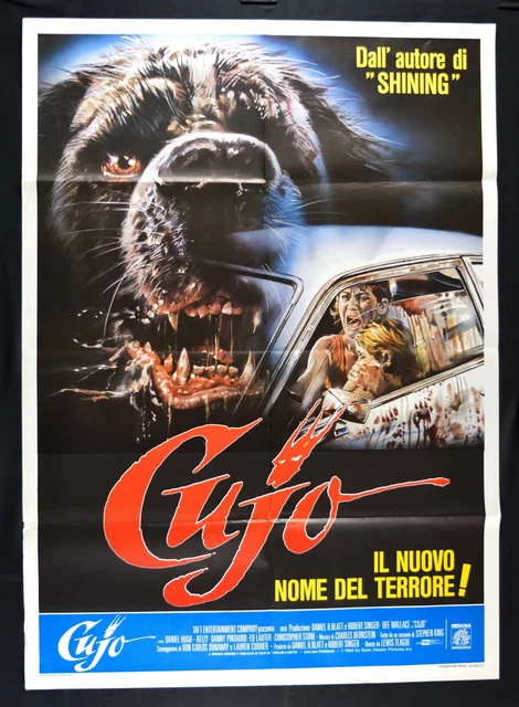 MANIFESTO CUJO 1983 Stephen King Lewis Teague Dee Wallace horror M163 ...