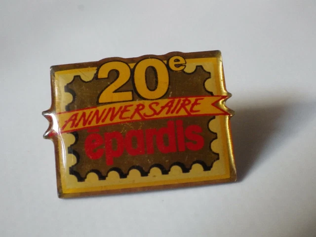 PIN'S VINTAGE COLLECTOR épinglette pub EPARDIS 20ième anniversaire lot A018 EUR 3,90 - PicClick FR