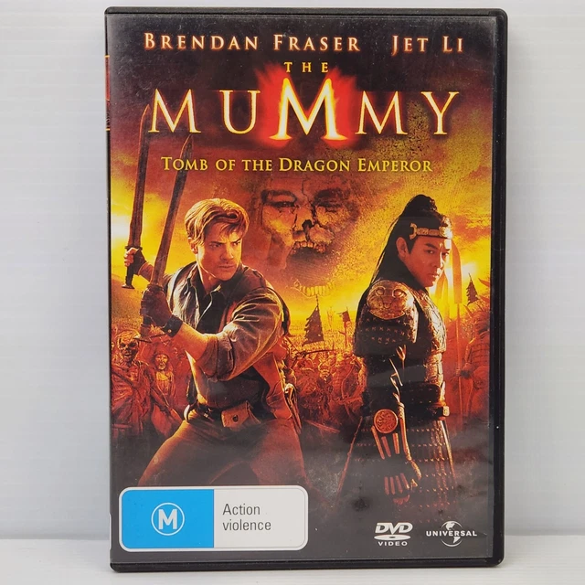 THE MUMMY: TOMB of the Dragon Emperor DVD Movie 2008 Brendan Fraser Jet ...