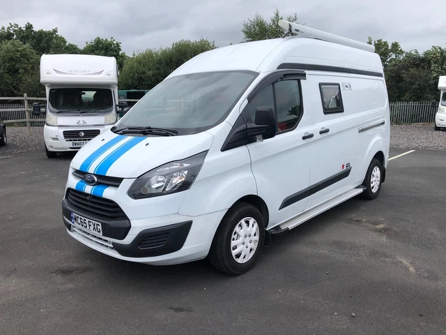 FORD TRANSIT CUSTOM 2 Berth Campervan High Roof 2015 £19,995.00 ...