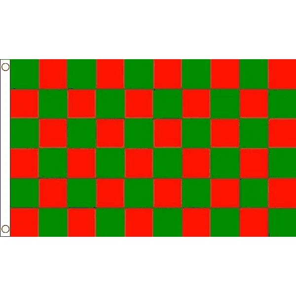 MAYO RED & Green checkered Flag 5 x 3 FT - All Ireland Football Final ...