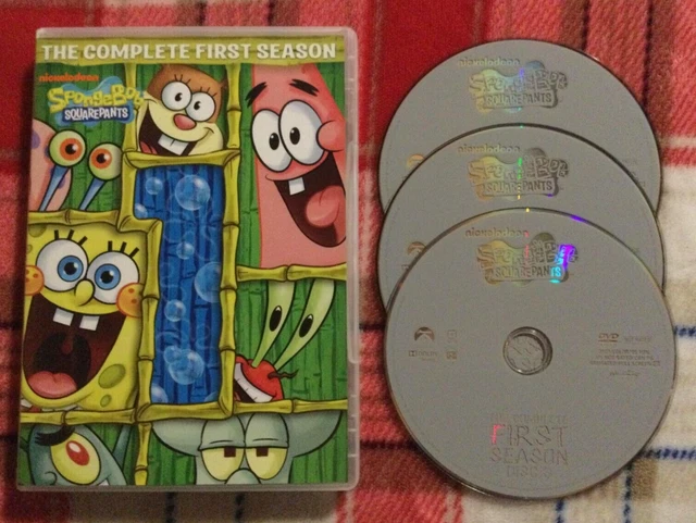 SPONGEBOB SQUAREPANTS THE Complete First Season (Nickelodeon) | DVD No ...