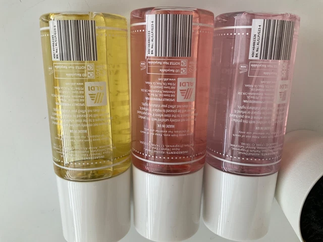 ALDI LACURA 3 x 90ml Body Mist 28 Cuban Dreams 32 Havana Nights 64 ...