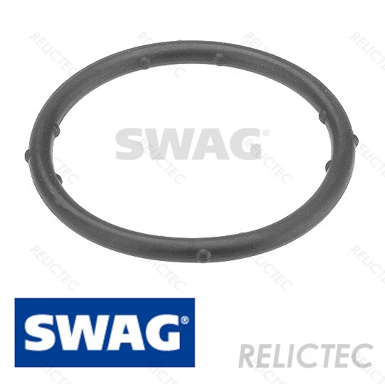 COOLANT FLANGE GASKET VW Audi Seat Skoda:PASSAT,A6,A4,100,80,POLO,GOLF ...