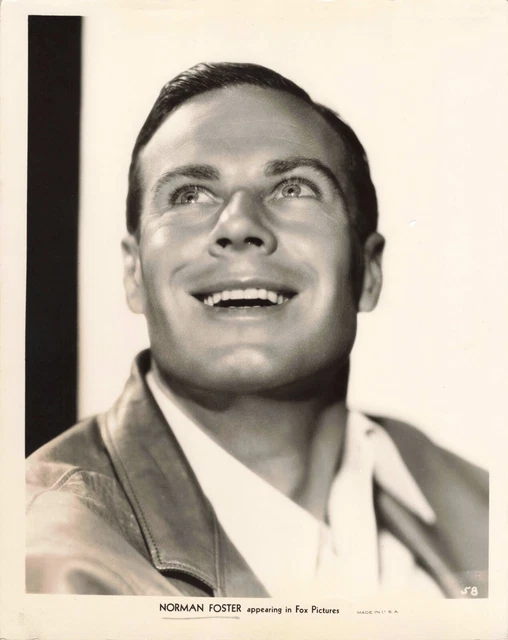 ORIGINAL VINTAGE CINEMA Still Photo Movie British Actor Norman Foster £ ...