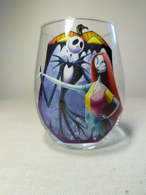 DISNEY TIM BURTON’S The Nightmare Before Christmas Tear Drop Glass 20 ...