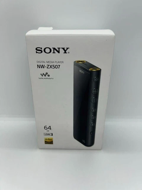 SONY NW-ZX507 WALKMAN 64GB Hi-Res ZX Series Black Audio Player Used £ ...