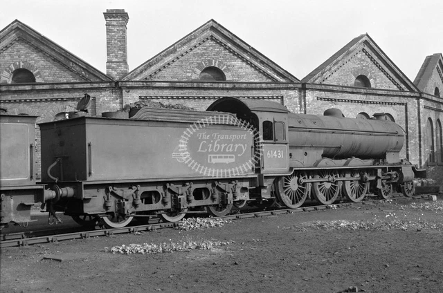 PHOTO BR BRITISH Railways Steam Locomotive Class B16 61431 York South ...
