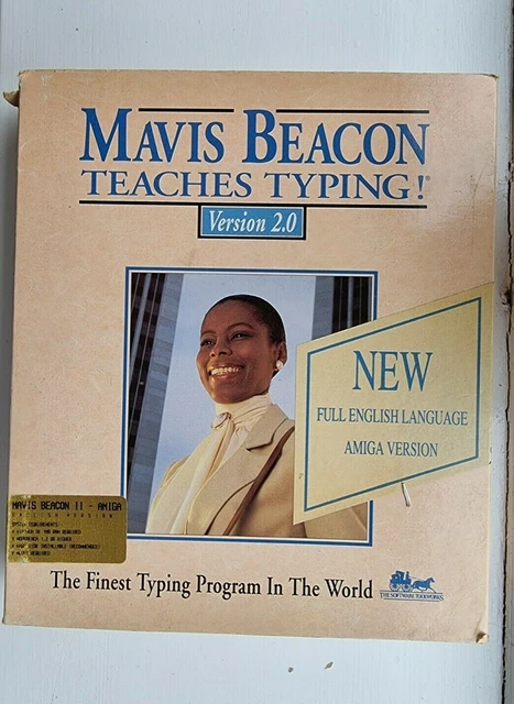 MAVIS BEACON TEACHES Typing! Version 2.0 - Amiga - Boxed EUR 7,98 ...