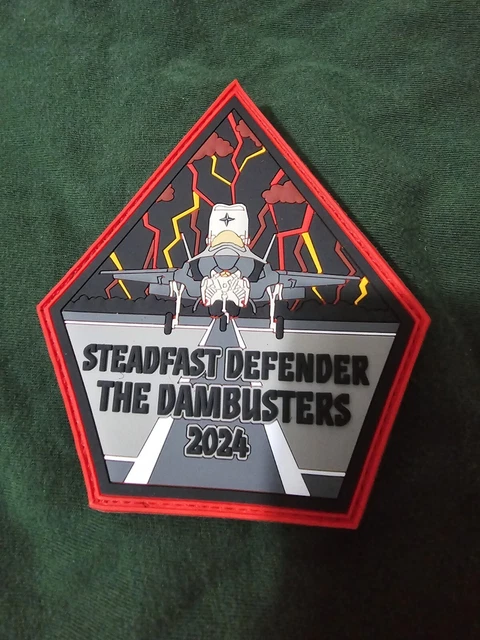 RAF MARHAM F35 Steadfast Defender 2024 The Dambusters Patch £15.00 ...