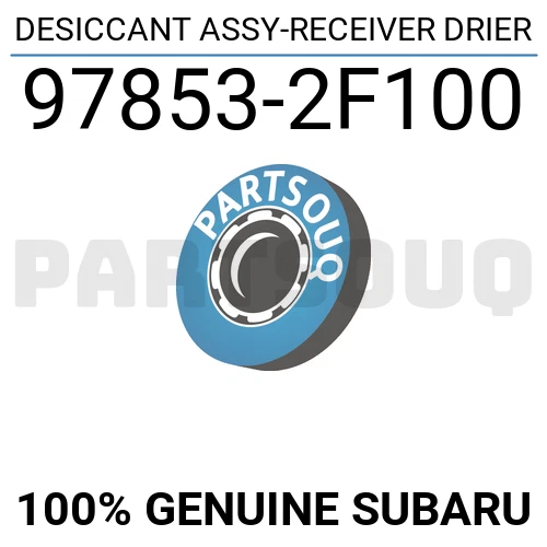 978532f100 Genuine Subaru Desiccant Assy-receiver Drier 97853-2f100 $16