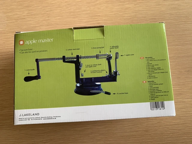 LAKELAND APPLE master Peeler, Corer & Slicer. Used. Includes ...