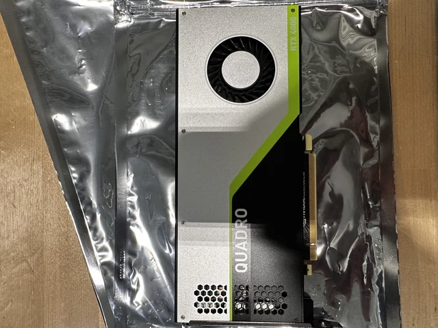 NVIDIA QUADRO RTX 4000 8GB GDDR6 Turing Workstation Graphics Card £237. ...