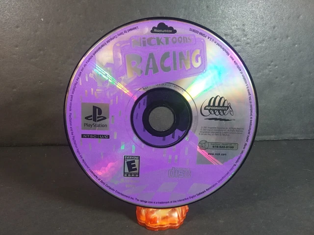 NICKTOONS RACING (SONY PlayStation 1, 2001) PS1 Disc Only £6.64 ...