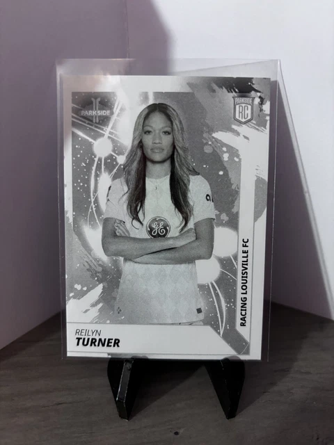 REILYN TURNER 2024 Parkside NWSL Volume 1 NERO BIANCO PARALLELO RC #9 ...