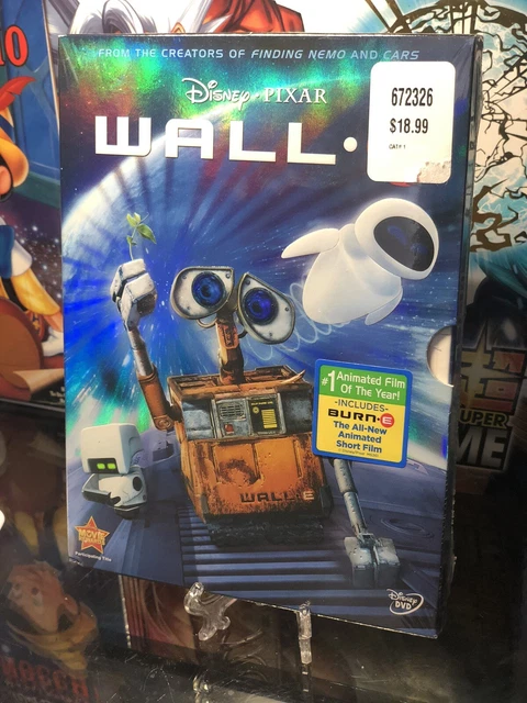 DISNEY PIXAR WALL-E (DVD, 2008) DVD Eco-Pak First Edition Cardboard DVD Package $11.56 - PicClick CA