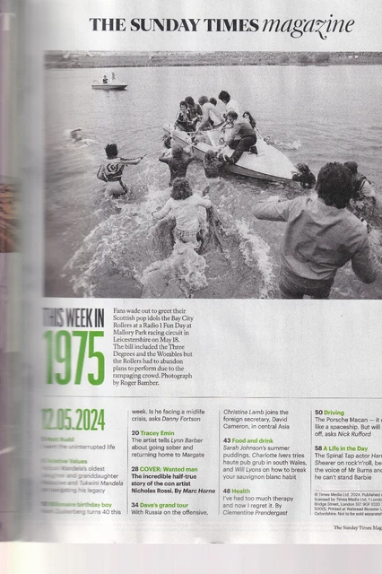 SUNDAY TIMES MAGAZINE May 12 2024 Makaziwe & Tukwini Mandela Tracey ...