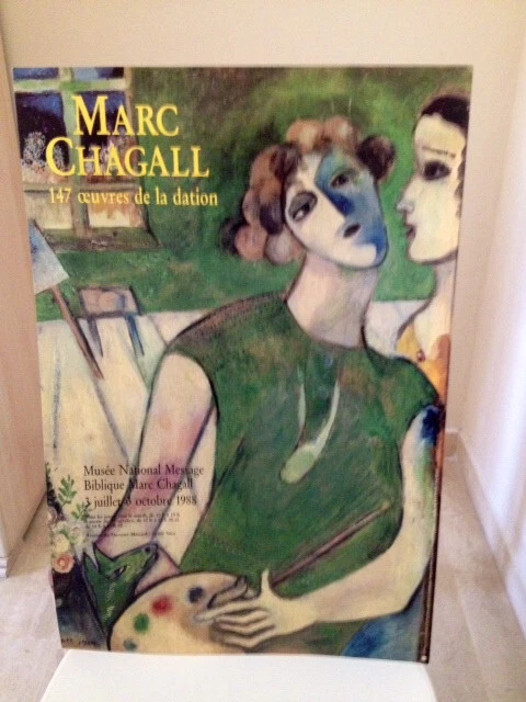 AFFICHE DU PEINTRE Marc CHAGALL EUR 25,00 - PicClick FR