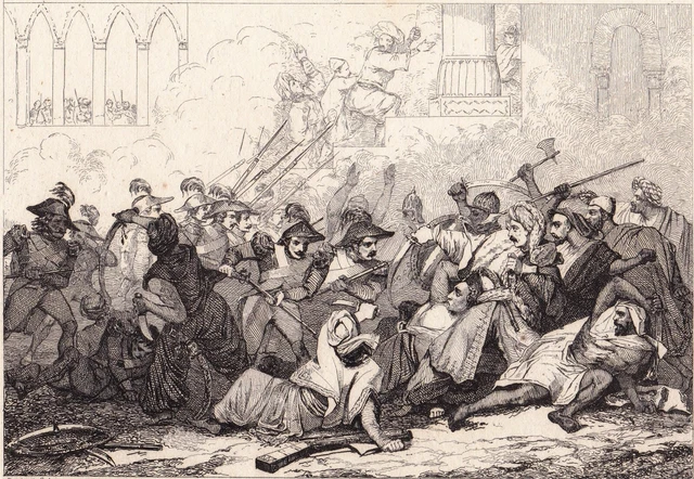 RÉVOLTE DU CAIRE Grande Mosquée Napoléon Bonaparte Campagne d'Egypte 1835 EUR 19,00 - PicClick FR