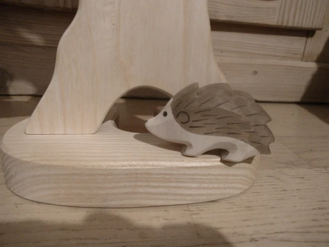 OSTHEIMER FIGUREN VOGELBAUM Baum Eule Uhu Vögel Rabe Elster Dompfaff ...