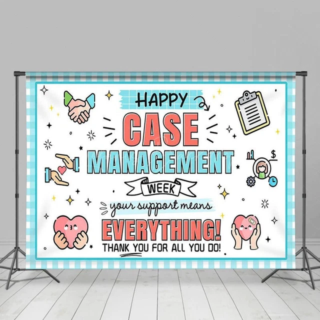 LOFARIS HAPPY CASE Management Week Blue Thank You Backdrop $35.95 ...