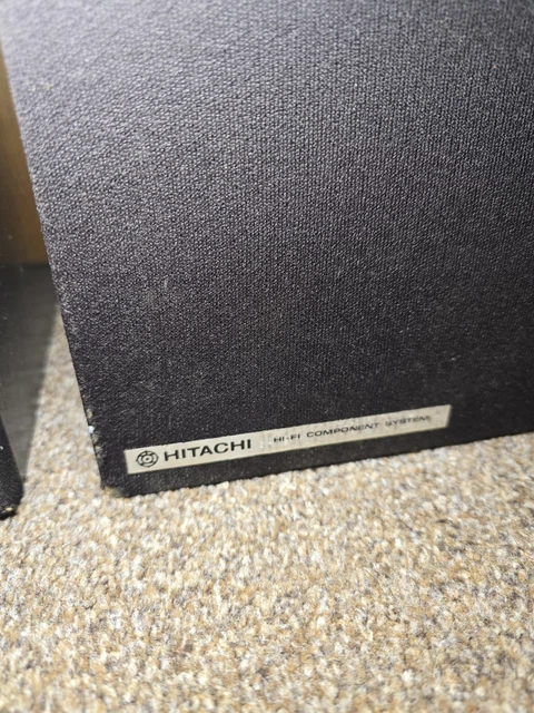 HITACHI SS-707 50HZ 30 Watt Speaker Set Up £29.99 - PicClick UK