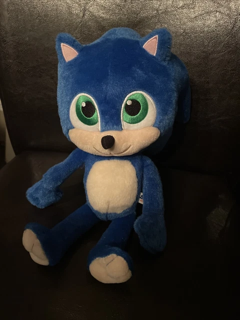 RARE SONIC THE Hedgehog Movie 2020 Baby Sonic Plush Stuffed Toy Factory ...