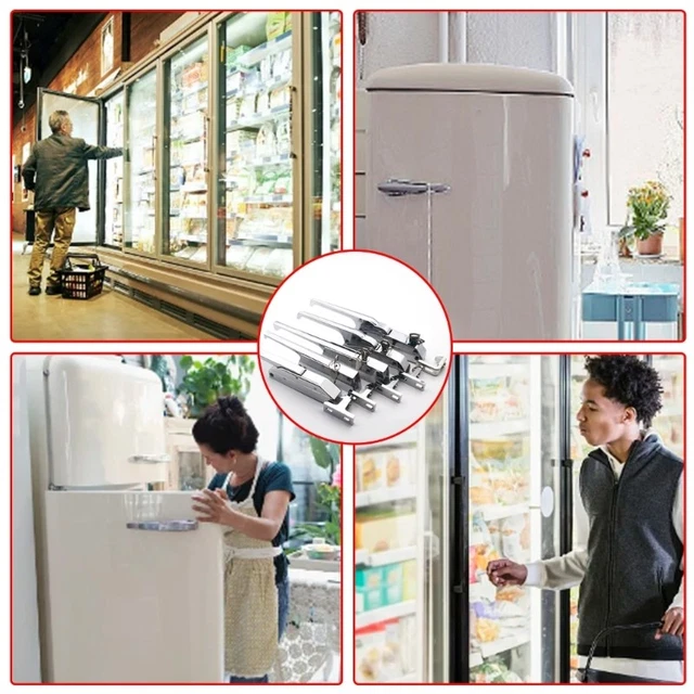 EASY INSTALLS WALK In Refrigerator Handle Door Handle for Secure Door ...