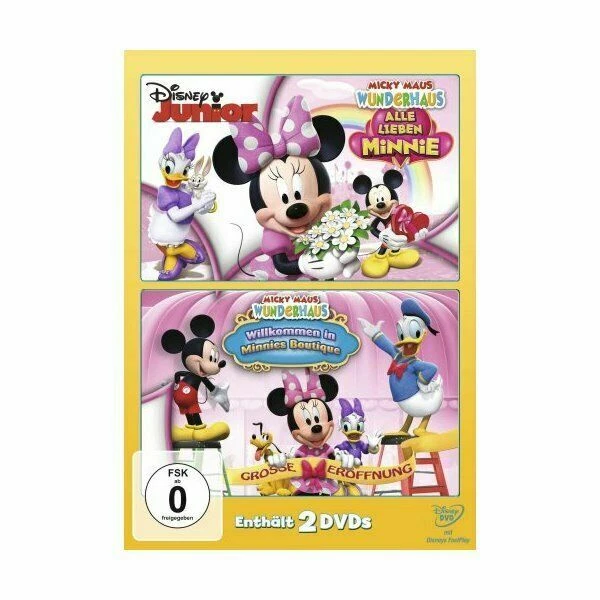 MICKY MAUS WUNDERHAUS - Alle lieben Minnie + Minnies Boutique ( 2 DvDs ...