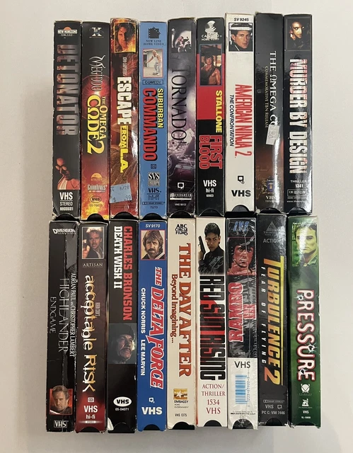 80S Action Vhs Lot FOR SALE! - PicClick