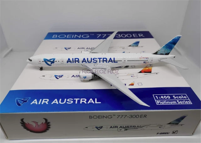 PHOENIX AIR AUSTRAL for Boeing B777-300ER F-OREU 1:400 Aircraft Pre ...