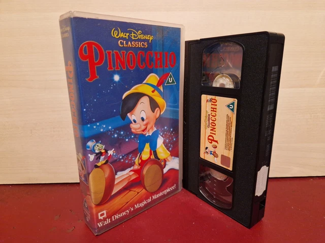 PINOCCHIO - WALT Disney - PAL VHS Video Tape (T321) EUR 2,84 - PicClick IT
