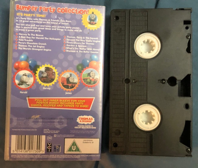 THOMAS AND FRIENDS Bumper Party Collection VHS Pal £74.99 - PicClick UK