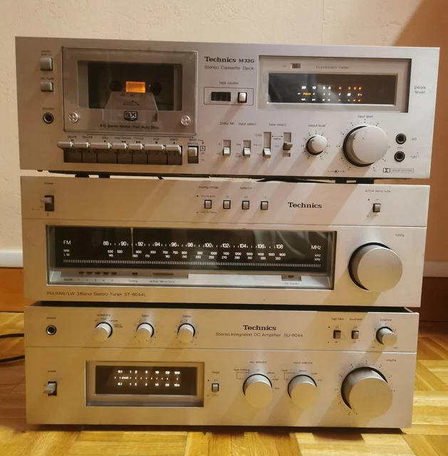 TECHNICS SU-8044, TECHNICS RS-M33G and Technics ST-8044L EUR 260,00 ...