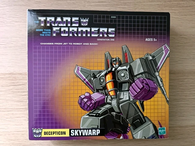TRANSFORMERS G1 SKYWARP Commemorative Series 2002 EUR 50,00 - PicClick FR