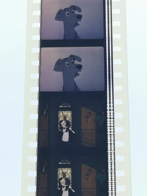 101 DALMATIANS 35MM Film Cell Trailer Strips Disney Cel Animation ...