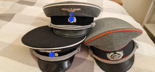 REPLICA WW2 GERMAN Caps £67.57 - PicClick UK