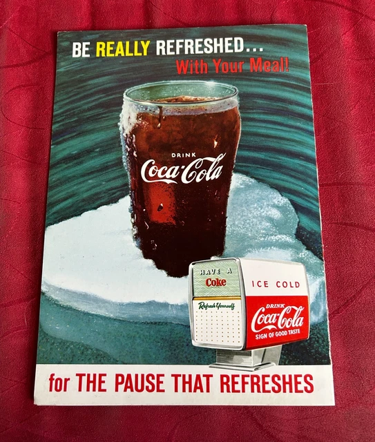 1950S WALGREENS COCA-COLA Soda Fountain Diner Menu £45.07 - PicClick UK